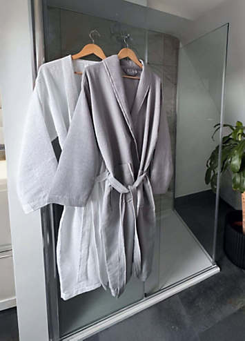 Allure Waffle Bath Robe | bonprix