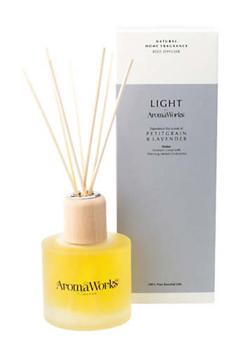 AromaWorks Light Reed Diffuser 200ml Petitgrain & Lavender | bonprix