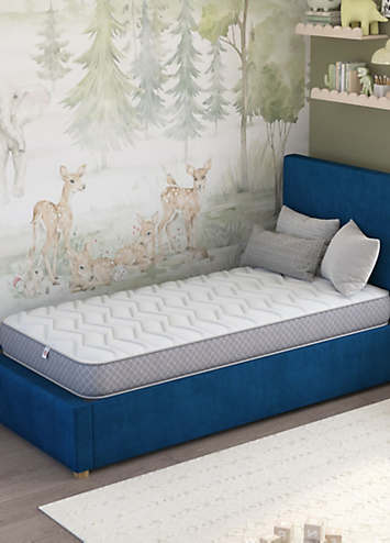 Aspire Kids Anti Allergy Sprung Rolled Mattress with OEKO-TEX Fabric ...