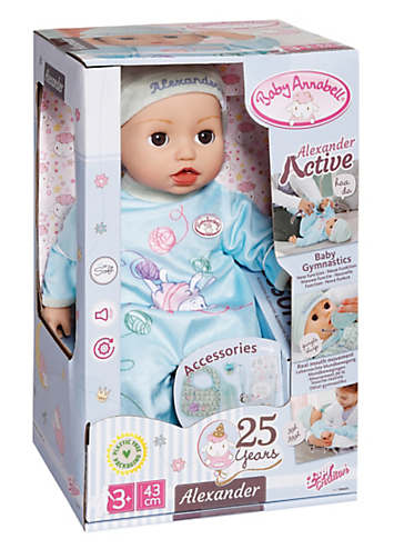 Baby Annabell Active Alexander Doll | bonprix