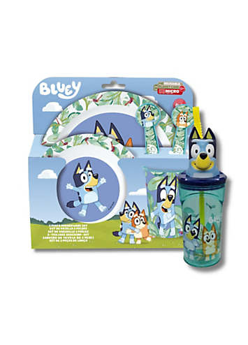 Bluey Kids 6 Piece Micro Dinner Set | bonprix