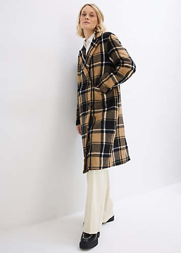 Checked Frock Coat by bonprix | bonprix