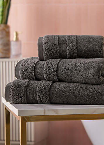Cosmo Living Super Soft BCI Cotton Zero Twist Towel Range by ...
