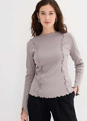 Cotton Rib Top by bonprix | bonprix