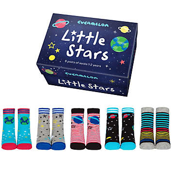 Cucamelon Little Stars Space Socks 5 Pairs by CoComelon | bonprix