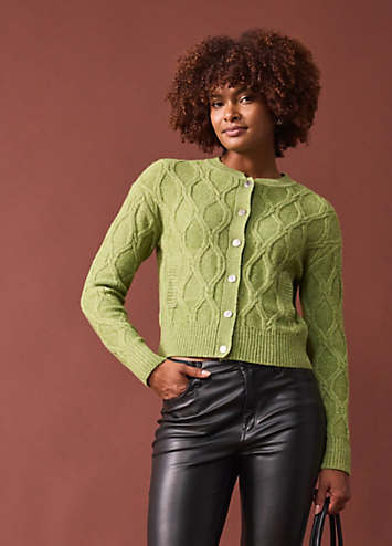 Diamond Pattern Cardigan by bonprix | bonprix