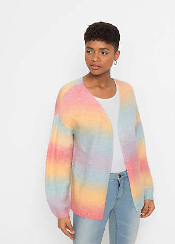 Edge to Edge Stripy Cardigan by bonprix | bonprix