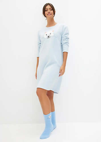 Fleece Nightie by bonprix | bonprix