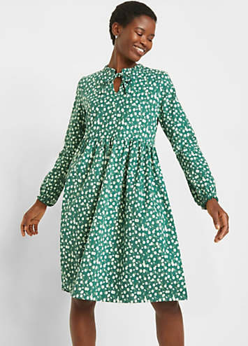 Floral Print Cotton Dress by bonprix | bonprix
