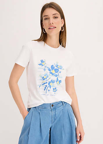 Floral Print T-Shirt by bonprix | bonprix