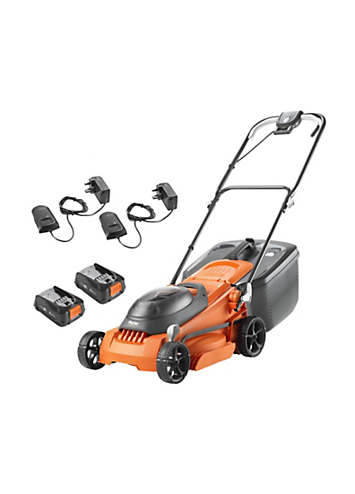 Flymo EasiStore 380R Electric Rotary Lawnmower 36V with 2Ah Battery ...