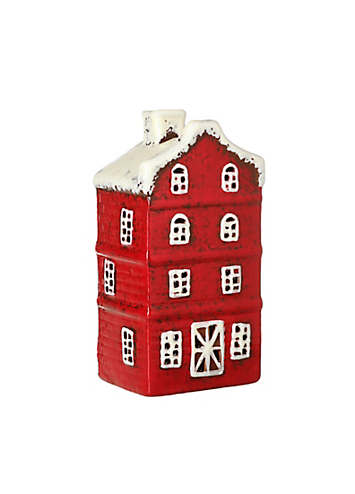 Heaven Sends Red and White Ceramic Christmas Tree House | bonprix