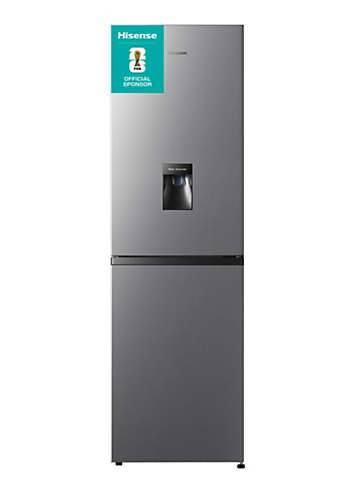 Hisense RB327N4WCE 50/50 Fridge Freezer - Stainless Steel | bonprix