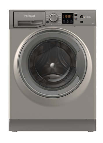 Hotpoint NSWM 946 GG UK Washing Machine - 9kg - Graphite | bonprix