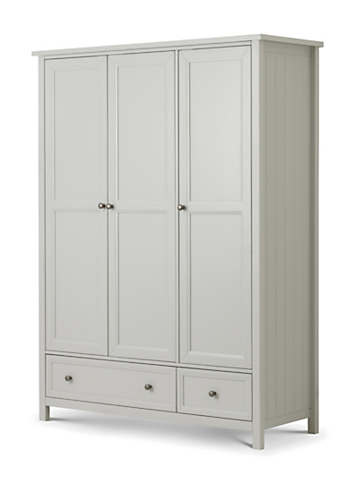 Julian Bowen Maine 3 Door Combination Wardrobe | bonprix