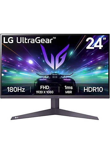 LG UltraGear 24GS50F-B.AEKQ Full HD 24 Inch VA 180Hz Gaming Monitor ...