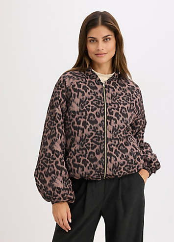 Leopard Print Bomber Jacket by bonprix | bonprix