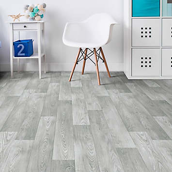 Likewise Rugs & Matting Titan Sugar Oak Plank Effect Vinyl Flooring ...