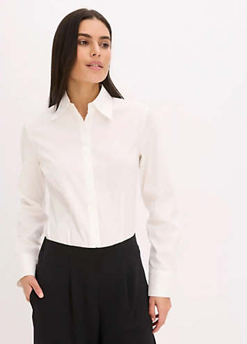 Long Sleeve Collar Detail Body by bonprix | bonprix