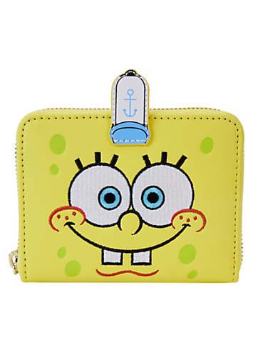 Loungefly Nickelodeon Spongebob 25th Anniversary Zip Around Wallet ...