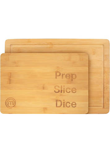 Masterchef 2 Piece Bamboo Cutting Board Set | bonprix