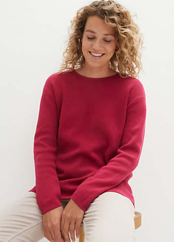 Milano Rib Long Sleeve Jumper by bonprix | bonprix