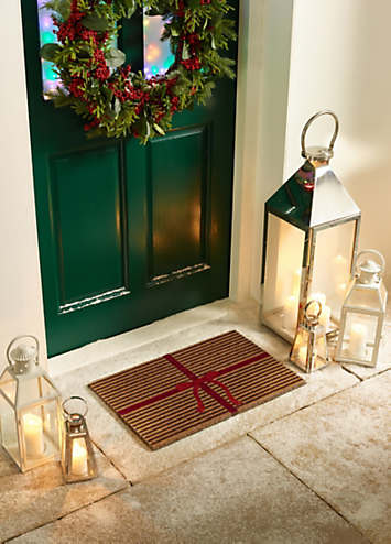 My Mat Gift Wrapped Bow Coir Doormat | bonprix