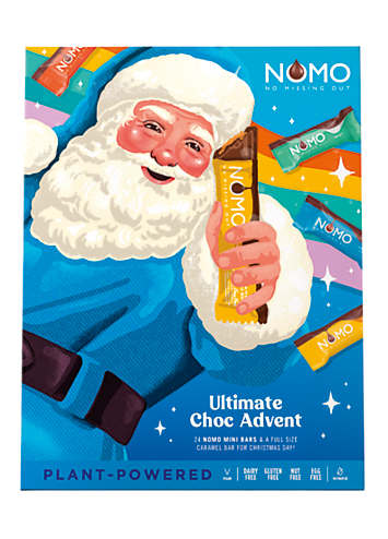 NOMO Ultimate Plant Based Advent Calendar- 24 Mini Bars | bonprix