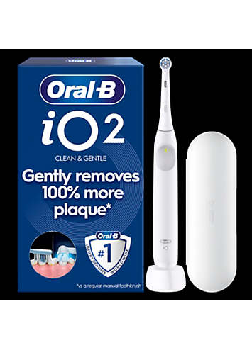 Oral B iO2 Simple White Electric Toothbrush with Travel Case | bonprix