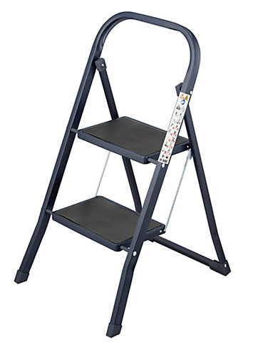 Our House 2 Rubber Tread Steel Step Ladder | bonprix