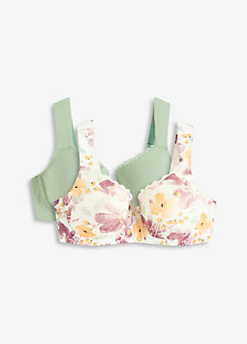 Pack of 2 Padded Underwired Full Cup Bras by bonprix | bonprix