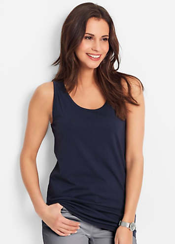 Pack of 5 Essential Vest Tops by bonprix | bonprix