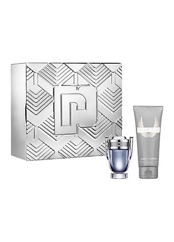 Paco Rabanne Invictus 2 Piece Set: Eau de Toilette 100ml & All Over ...