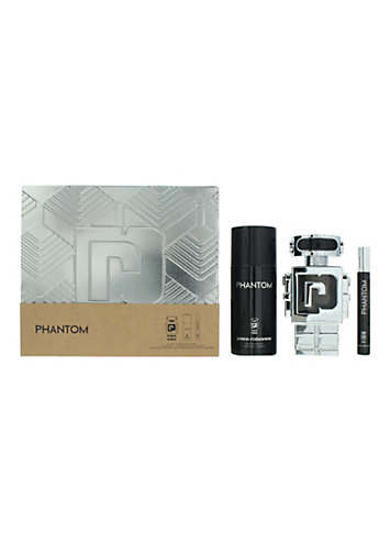 Paco Rabanne Phantom Eau De Toilette 100ml 3 Piece Gift Set | bonprix