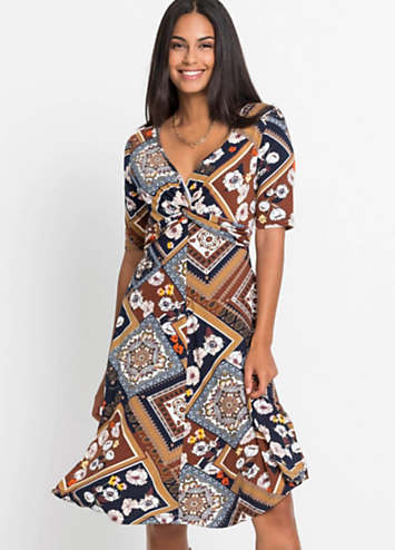Printed Jersey Dress by bonprix | bonprix