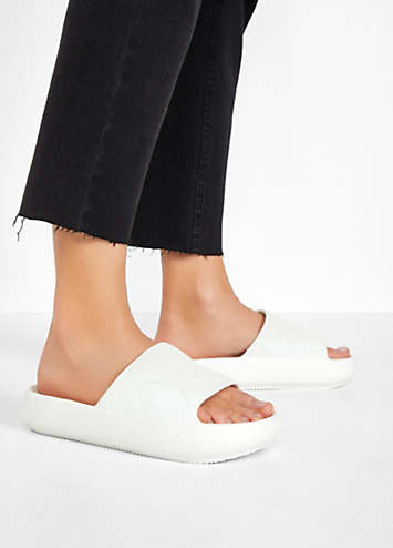 Quilted Strap Slides by bonprix | bonprix