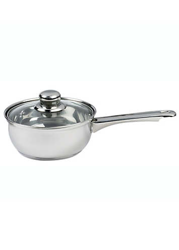 Sabichi 20cm Essential Saucepan with Glass Lid (Induction Base) | bonprix