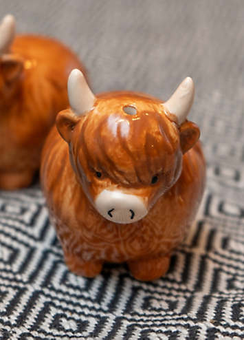 Salt & Pepper Pots Highland Cow | bonprix