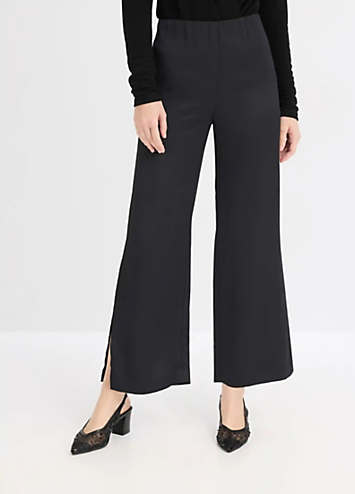 Slit Hem Palazzo Pants by bonprix | bonprix