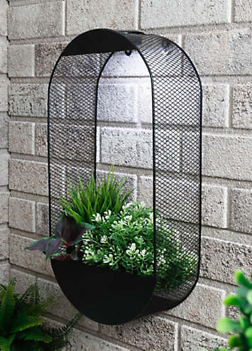 Streetwize Oval Solar Wall Planter | bonprix