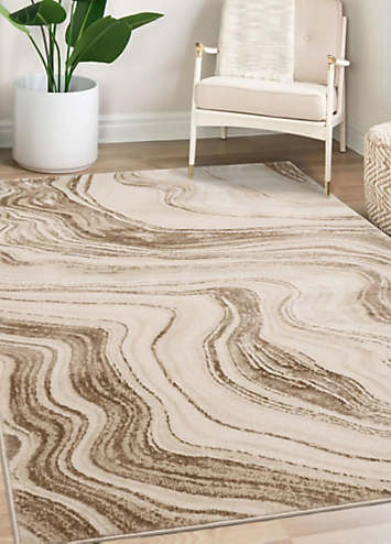 The Homemaker Rugs Collection Dusk Marble Wave Rug | bonprix