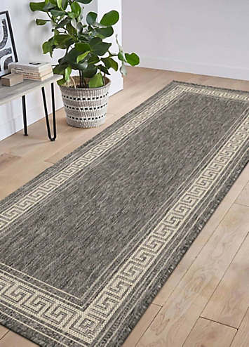The Homemaker Rugs Collection Gel Backed Greek Key Runner | bonprix