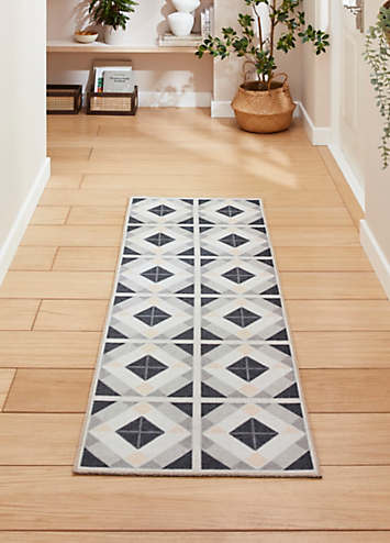 Think Rugs Victoria Tile Runner | bonprix