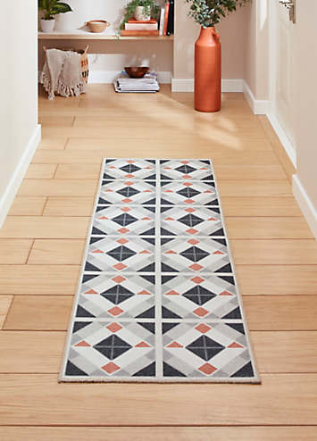 Think Rugs Victoria Tile Runner | bonprix