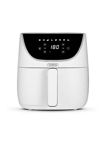 Tower Vortex Air Fryer with Digital Control Panel, 1700W, 6L T17127WHT ...