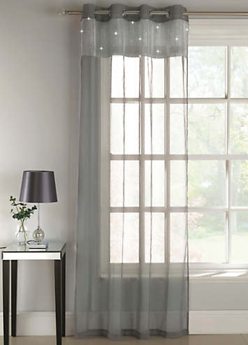 Tyrone Tiffany Twinkle Trim Top Voile Panel | bonprix