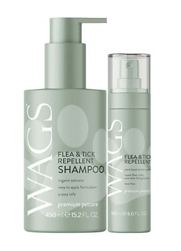 WAGS Dog Flea Repellent Shampoo & Repellent Spray | bonprix