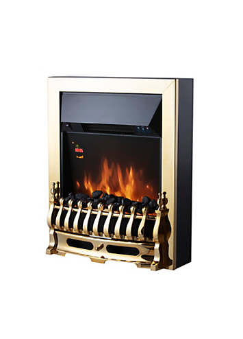 Warmlite Whitby 2KW Electric Fire Inset with Remote Control | bonprix