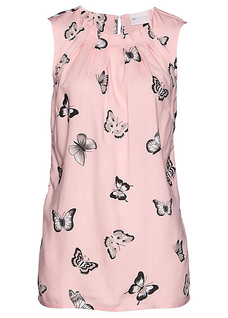 Butterfly Print Blouse by bpc selection | bonprix