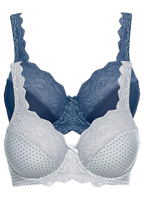 Pack Of 2 Bras By Bpc Selection Bonprix